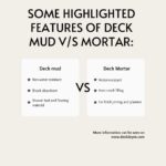 Deck Mud Vs. Mortar, Which is Best And Where To Use?