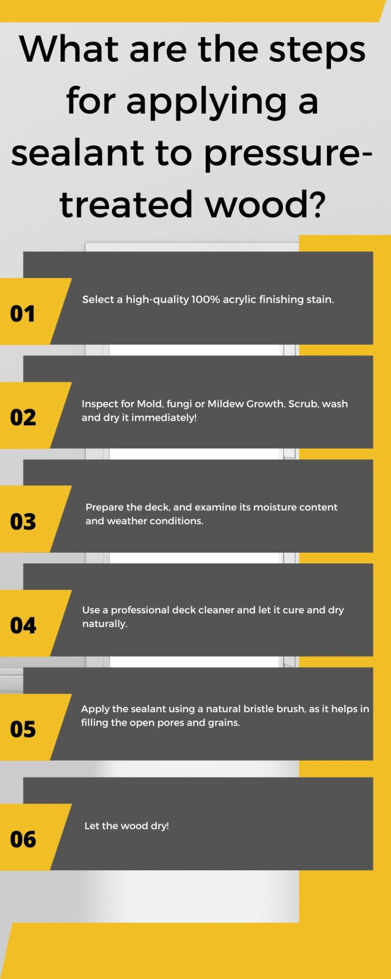 How To Seal Pressure-Treated Wood: