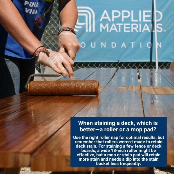 How to stain a deck with a roller? 5 Easy Steps Explained!